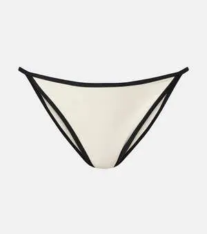 Jade Swim Bare Minimum Bikini Bottom - White