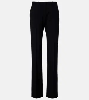 THE ROW Hiram Wool Straight Pants