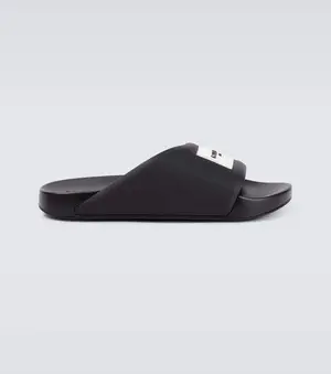 Givenchy Logo Slides - Black