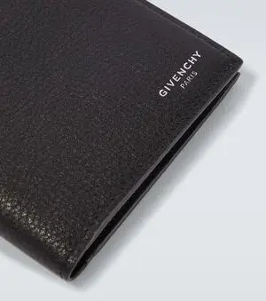 Givenchy Leather Bifold Wallet - Black