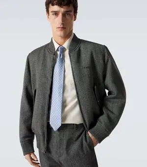 Gucci Gg Jacquard Silk Tie