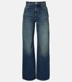 Isabel Marant Étoile Dromie Mid-rise Straight Jeans