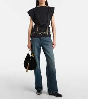 Isabel Marant Étoile Dromie Mid-rise Straight Jeans