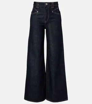 Isabel Marant Étoile Lemony Wide-leg Jeans - Blue
