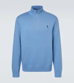 Polo Ralph Lauren Cotton Half-zip Sweater