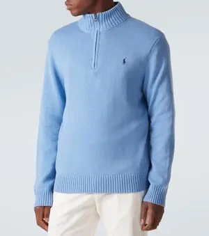 Polo Ralph Lauren Cotton Half-zip Sweater