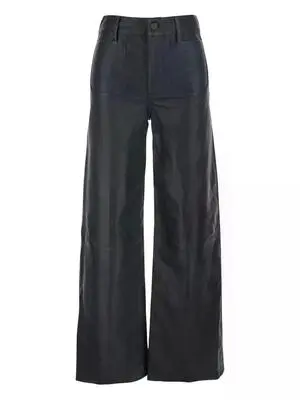 FRAME Leather Trousers