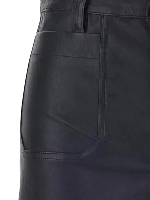 FRAME Leather Trousers