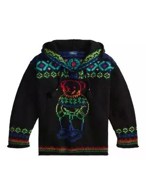 Polo Ralph Lauren Polo Bear Hooded Sweater - Black