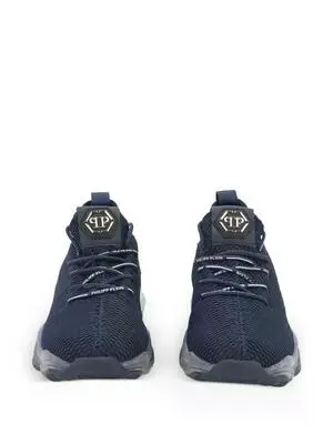 Philipp Plein Logo-plaque Sneakers - Blue
