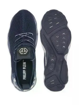 Philipp Plein Logo-plaque Sneakers - Blue