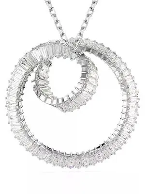 SWAROVSKI Matrix Circle Pendant Necklace