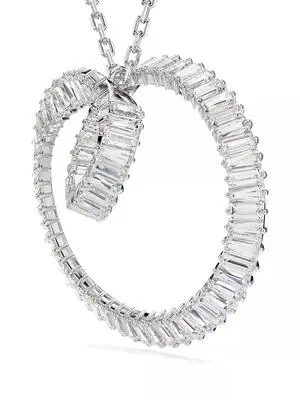 SWAROVSKI Matrix Circle Pendant Necklace
