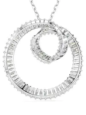 SWAROVSKI Matrix Circle Pendant Necklace