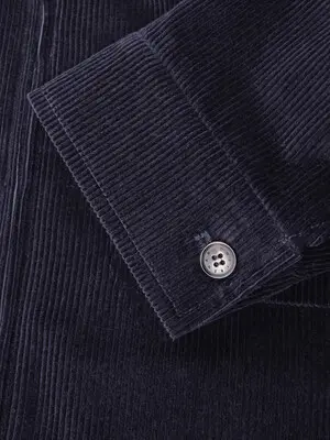 UMIT BENAN Quebec Cotton And Cashmere-blend Corduroy Jacket