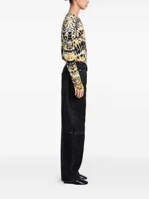 Proenza Schouler Mia Long-sleeve Top - Yellow