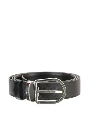 Montblanc Reversible Leather Belt - Black