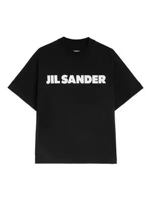JIL SANDER Logo-print Short-sleeve T-shirt - Black
