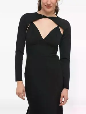 Long Sleeve Open Back Dresses