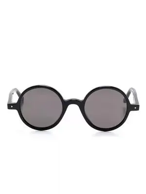 Bally Round Frame Sunglasses - Black