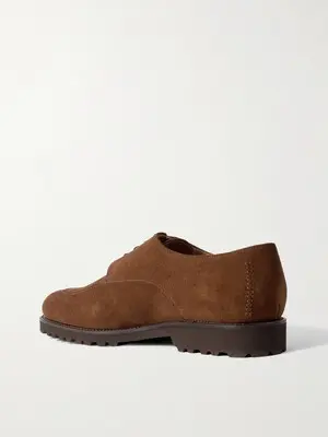 MAJORDOME M32 Split-toe Nubuck Derby Shoes