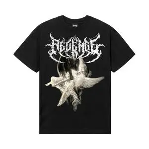 REVENGE Fallen Angel Tee - Black