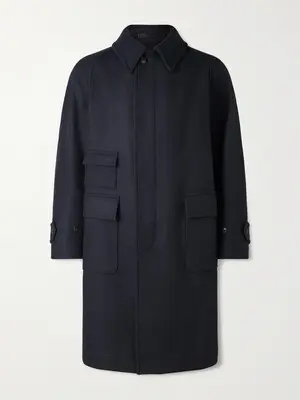 KAPTAIN SUNSHINE Traveller Wool Coat - Blue