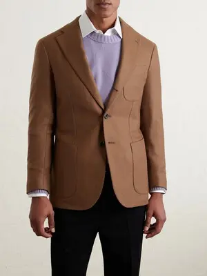 J. MUESER Wool And Cashmere-blend Blazer