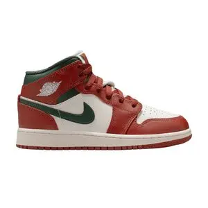 JORDAN 1 Mid Gs Sneakers - Red