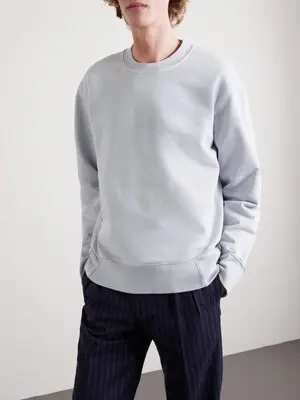 Folk Anniversary Organic Cotton-jersey Sweatshirt