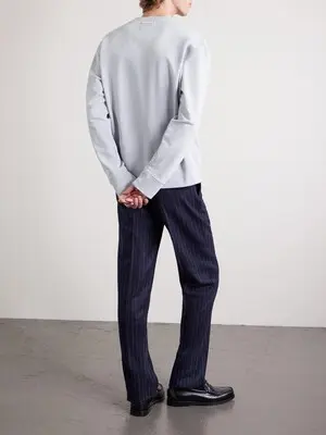 Folk Anniversary Organic Cotton-jersey Sweatshirt