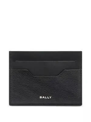 Bally Capitol Leather Card Holder - Black