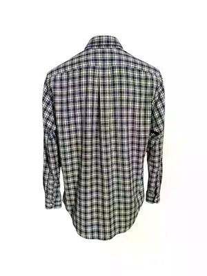 B.D.BAGGIES Bradford Plaid-pattern Pocket-chest Shirt