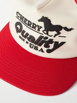 CHERRY LOS ANGELES Printed Foam And Mesh Trucker Cap