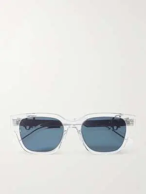 Dior Dior Eyewear Square Acetate Sunglasses Clear