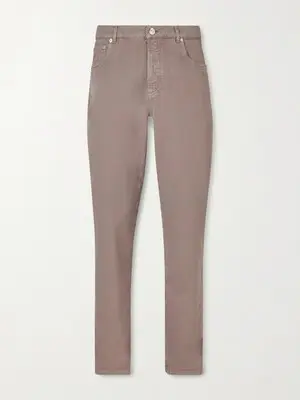 Brunello Cucinelli Embroidered Pants For Men