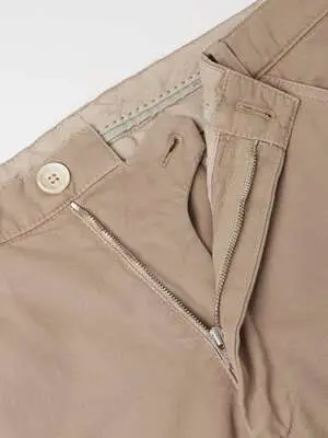 Brunello Cucinelli Straight-leg Cotton Chinos - Beige
