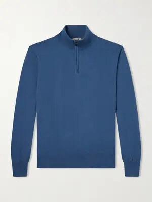 Canali Zip Up Sweaters For Men