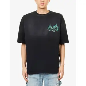 Amiri Flames Oversized Cotton-jersey T-shirt