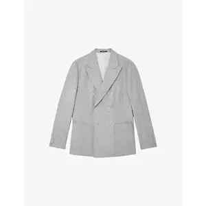 REISS Tyler Double-breasted Wool Blazer