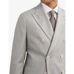 REISS Tyler Double-breasted Wool Blazer