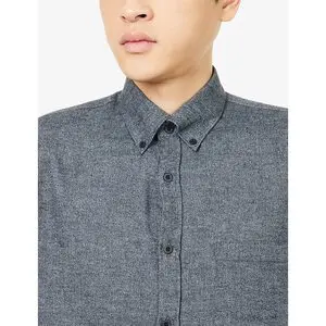 Sunspel Regular-fit Brushed Cotton Shirt