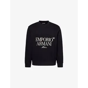 Emporio Armani Men Embroidered Sweatshirts Hoodies For Men