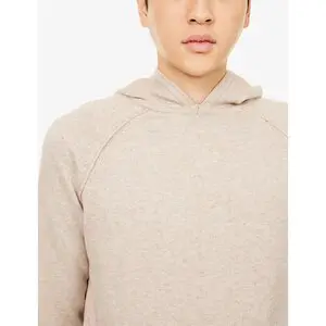 RAITH Rowan Raglan-sleeves Knitted Hoodie