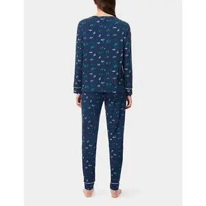 Eberjey Gisele Graphic-print Modal-jersey Pyjamas
