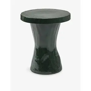 SERAX Marie Michielssen Ceramic Side Table Stool - Dark Green