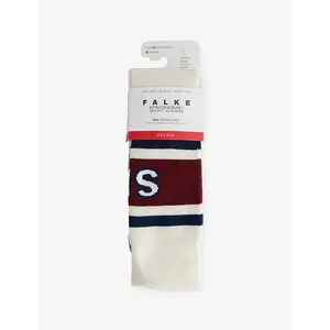 Falke SK2 Intermediate Skiing Knit Socks 2040 Off White
