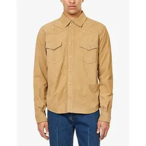 AUSTIN POST Nubuck Daybreak Western Suede Shirt