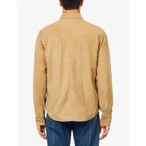 AUSTIN POST Nubuck Daybreak Western Suede Shirt