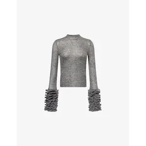 Alaia Round Neck Sweaters For Women
